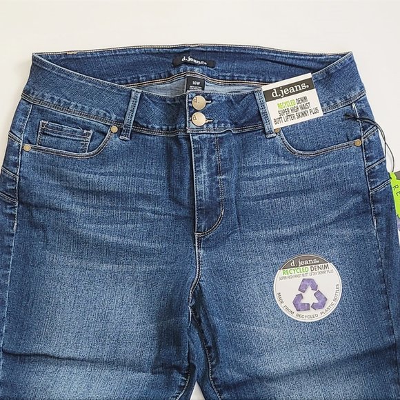 d. jeans | Jeans | Nwt D Jeans Plus High Waist Booty Lifter Jeans ...